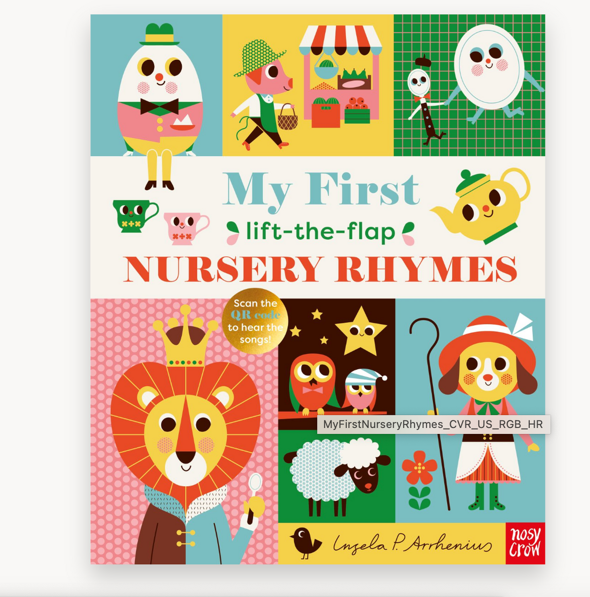 My First Nursery Rhymes Lift-the-flap Board Book – Silver Moon Kids