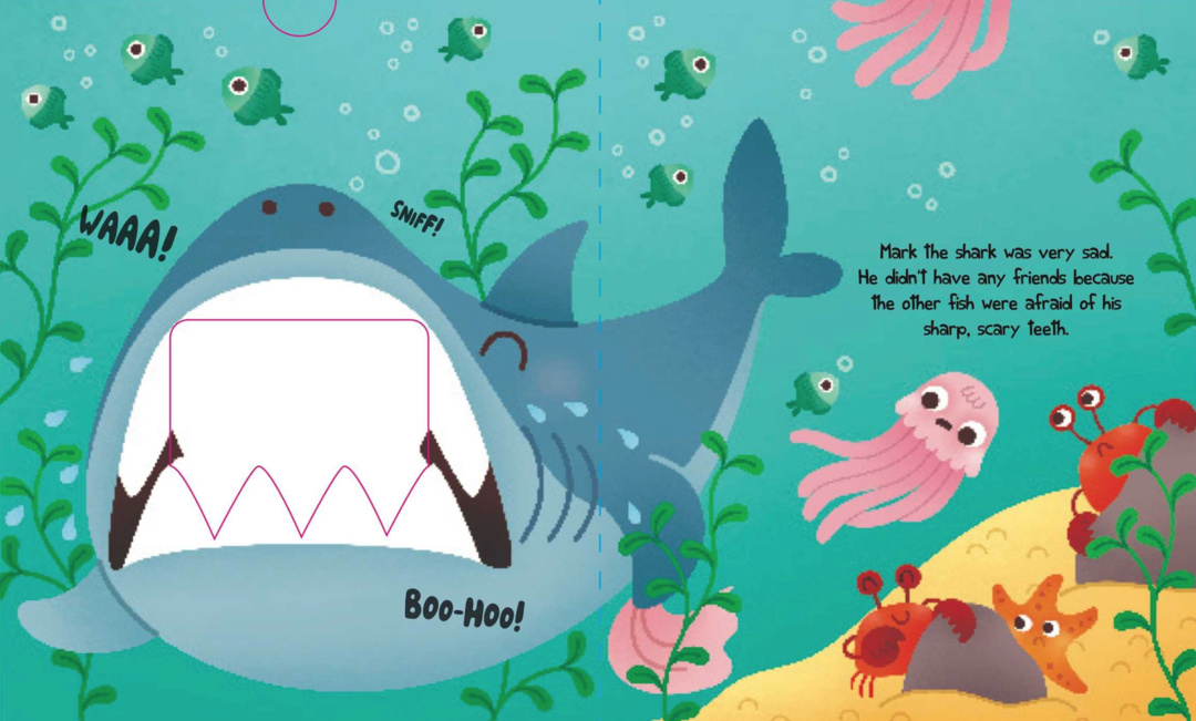 Shark Bite Board Book – Silver Moon Kids
