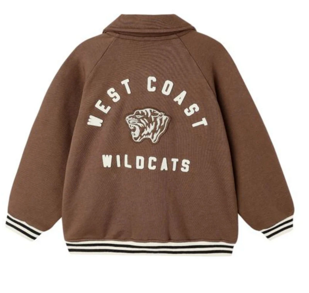 Rylee + Cru French Terry Bomber West Coast Wildcats – Silver Moon Kids