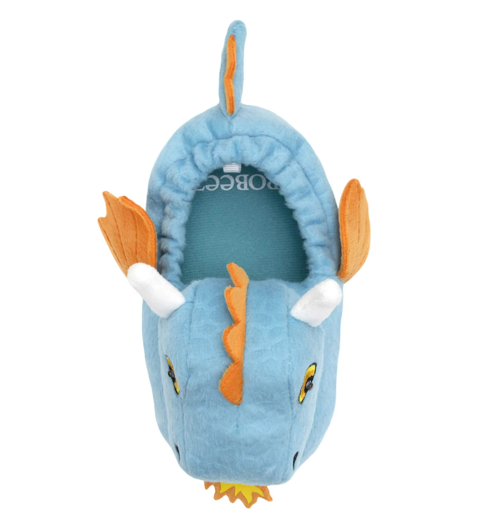 Robeez Drago Light Up Slippers Teal – Silver Moon Kids