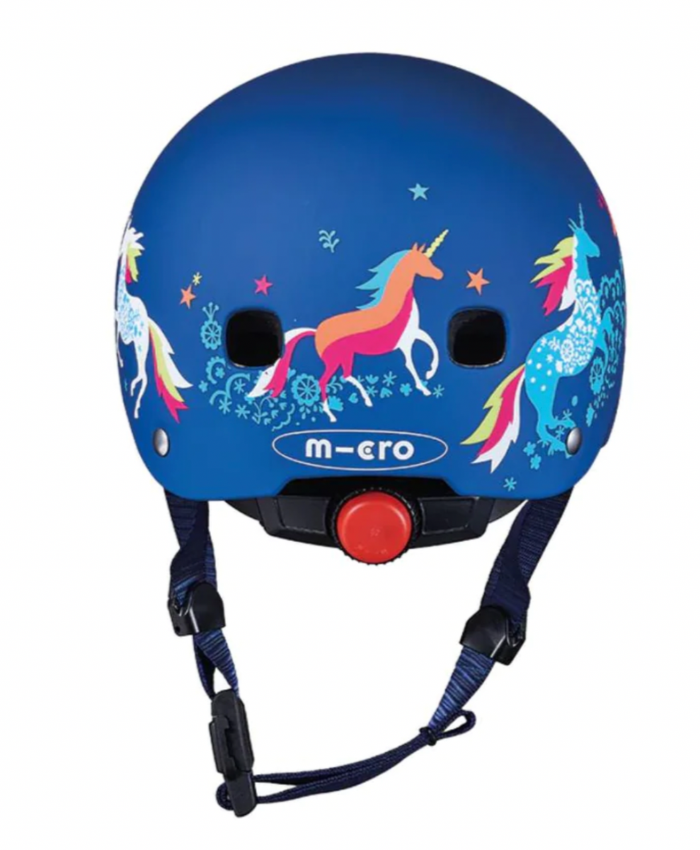 Micro Kickboard Helmet Unicorn – Silver Moon Kids